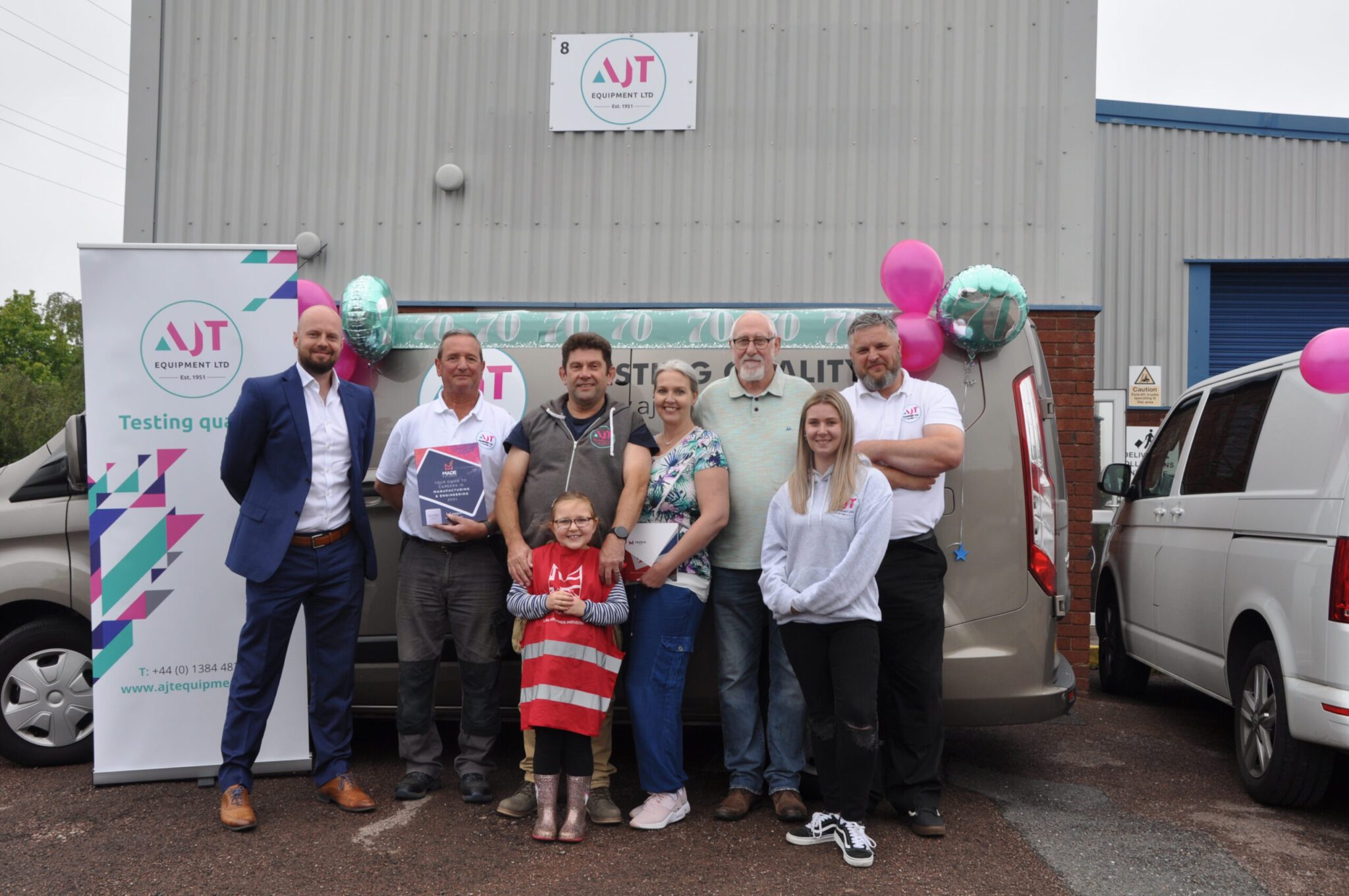 AJT Equipment Celebrates 70 Years of Trading - AJT Equipment